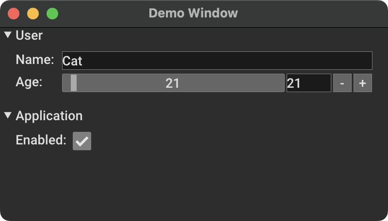 duit API documentation